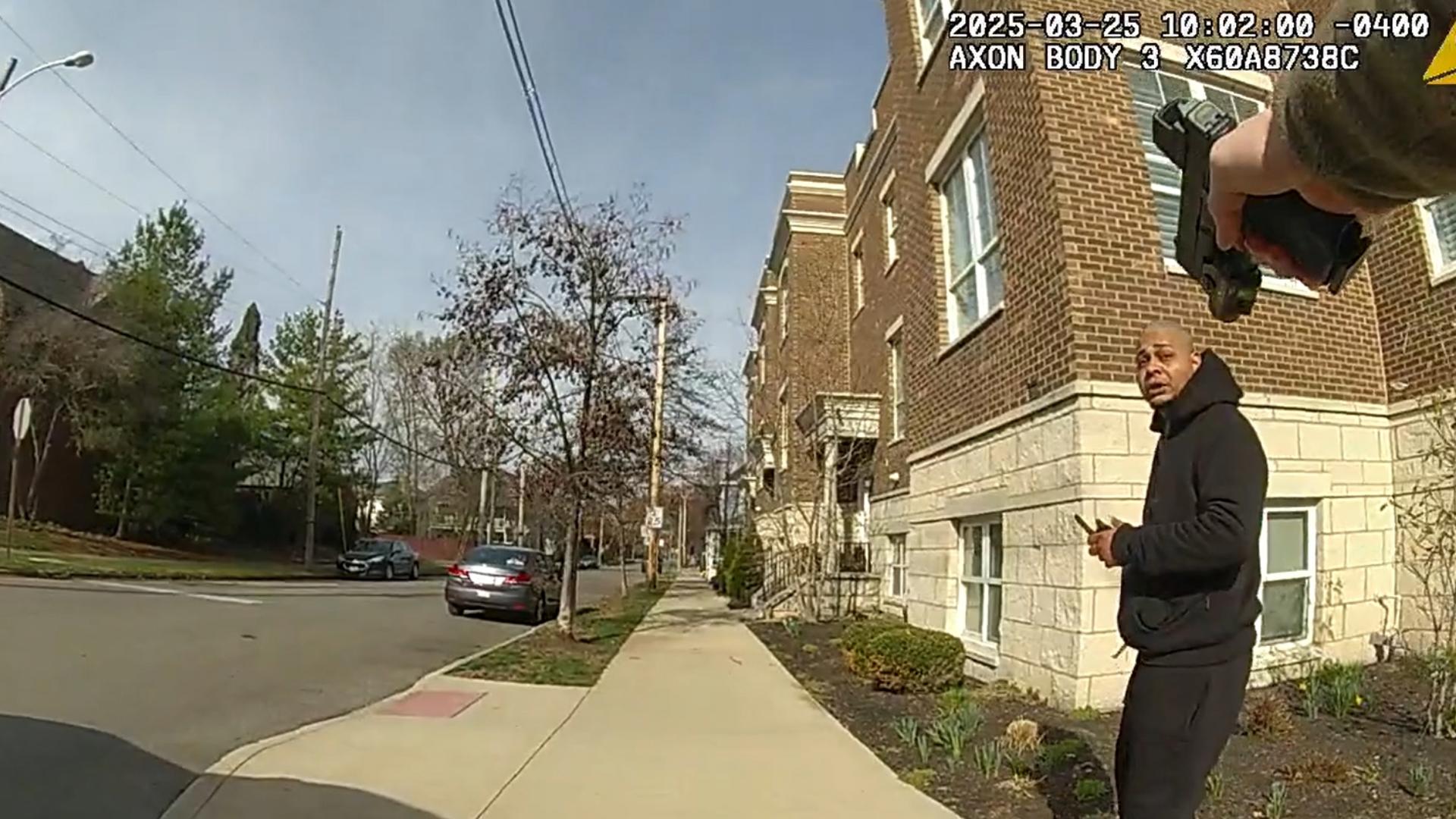 CONTENT WARNING: Bodycam shows Columbus officers arrest of murder suspect Darnell Jones | Kei ...