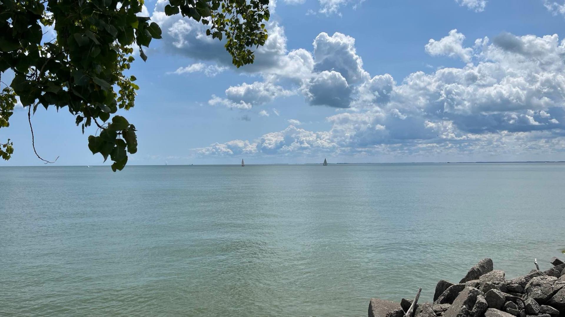 Lake Erie shoreline expands with completion of project | wtol.com