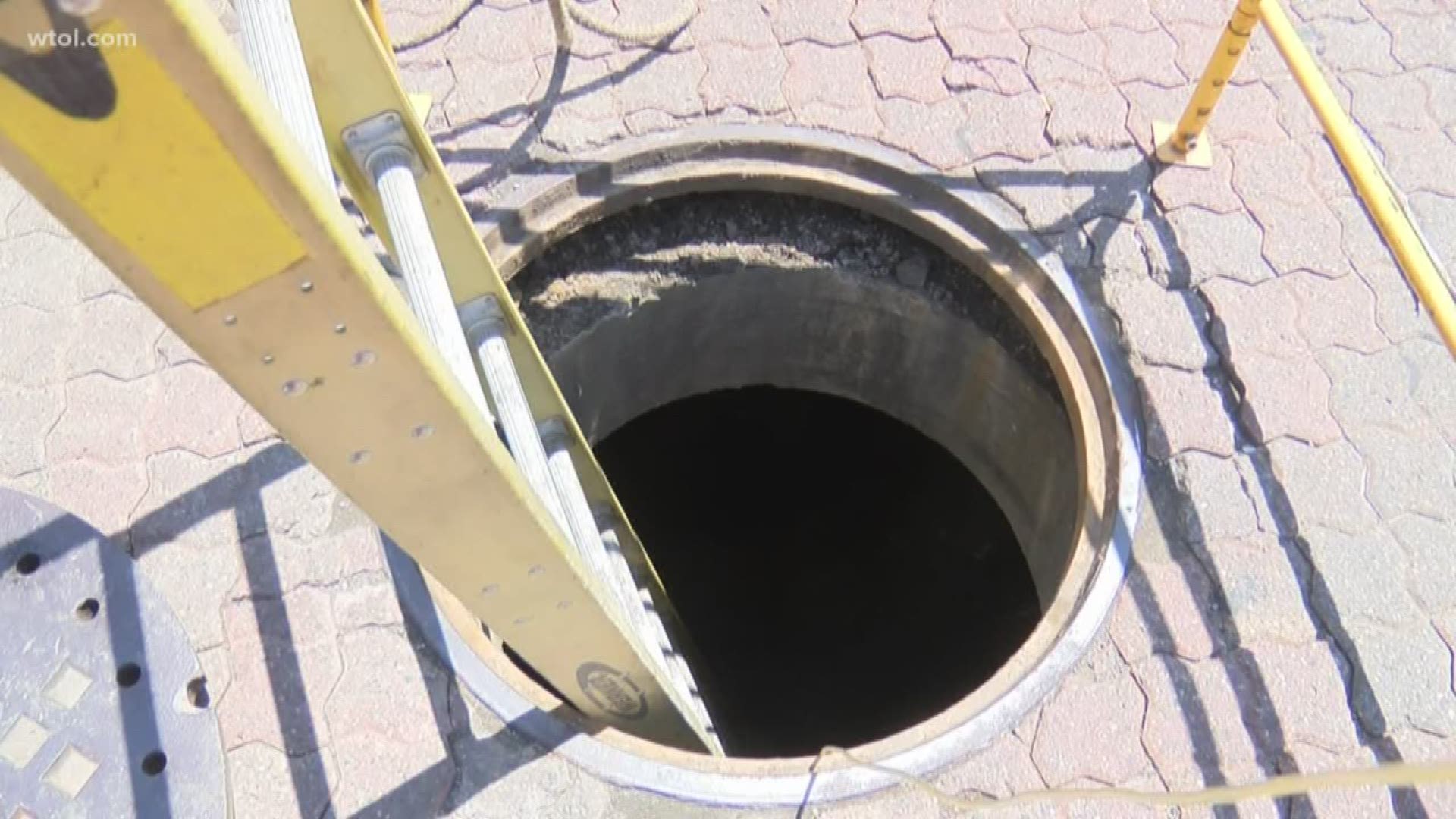 UPDATE: Underground fire causes manhole explosion | wtol.com