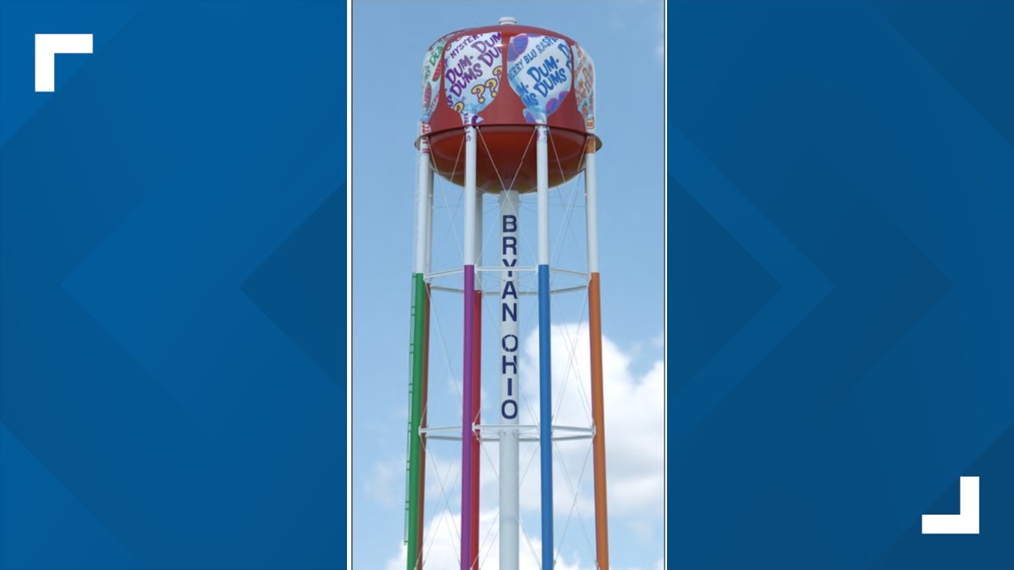 Dum-Dum lollipop water tower planned in Bryan | wtol.com