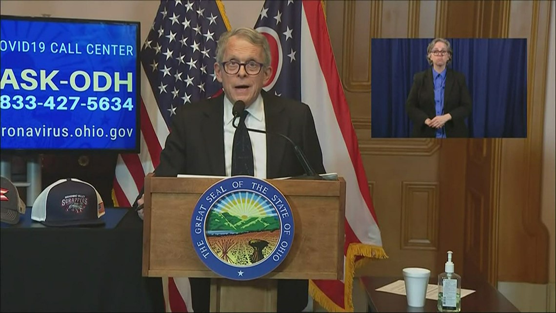 DeWine to protesters: Be safe and 'don't shout on someone else; try to ...