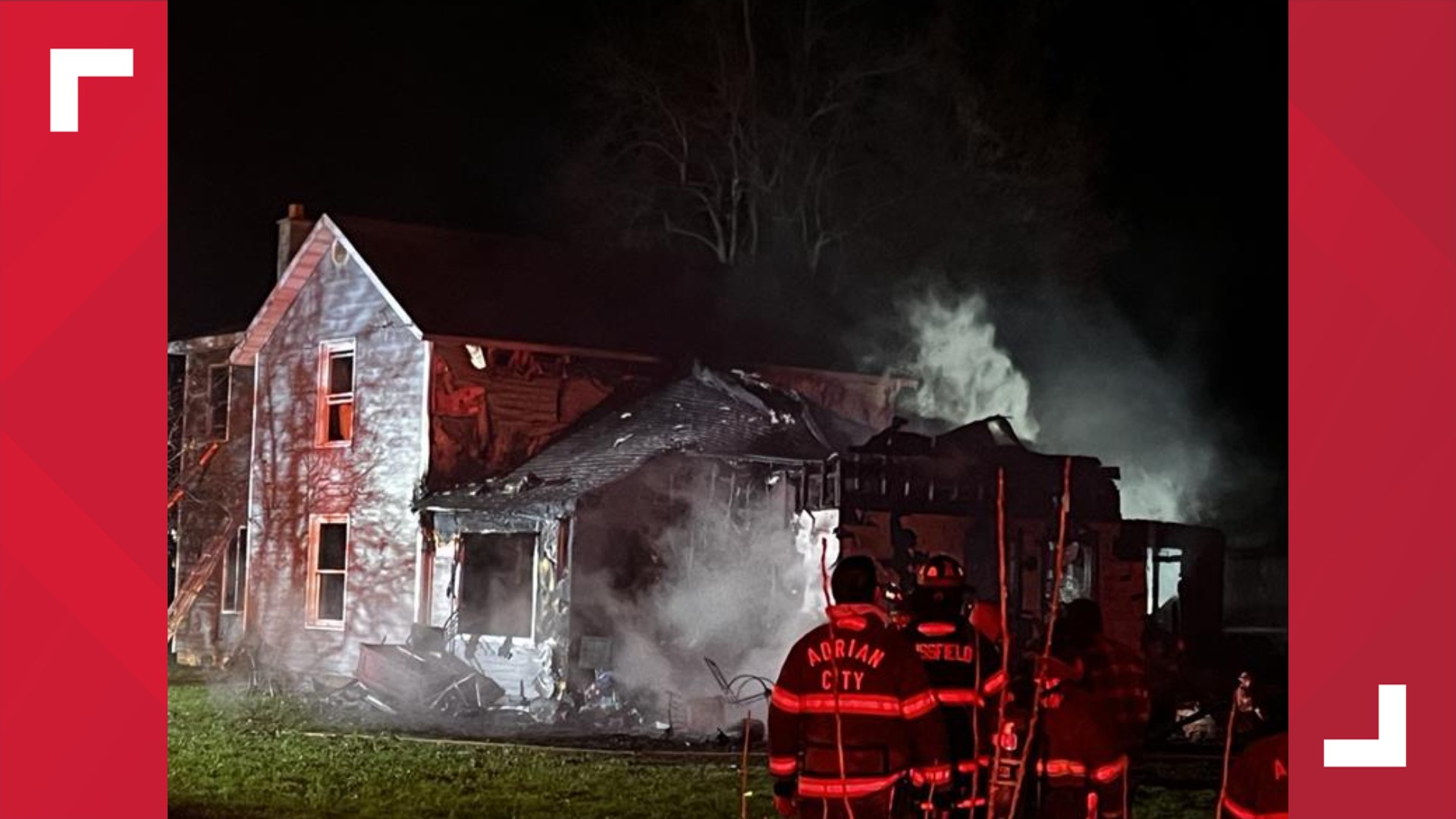Family escapes fire at Blissfield home early Tuesday | wtol.com