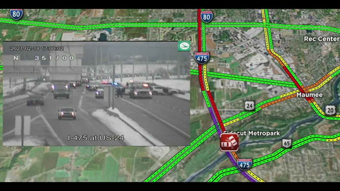 3 Injured In 5 Vehicle Crash On I 475 Southbound Wtol