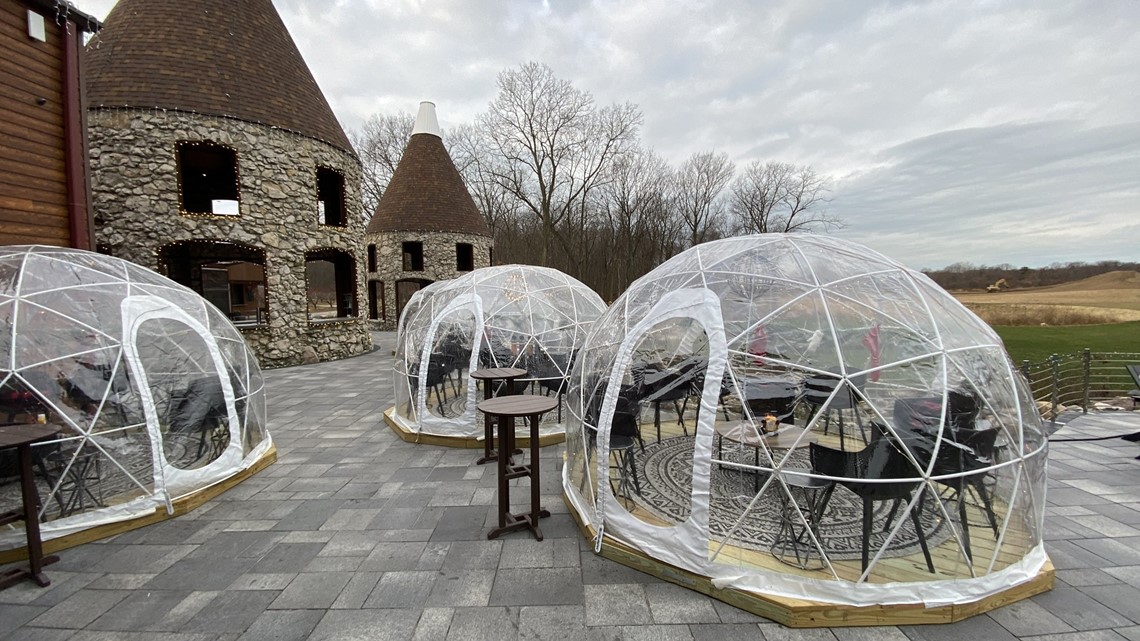 Twin Oast Brewing brings back patio igloos for third year | wtol.com
