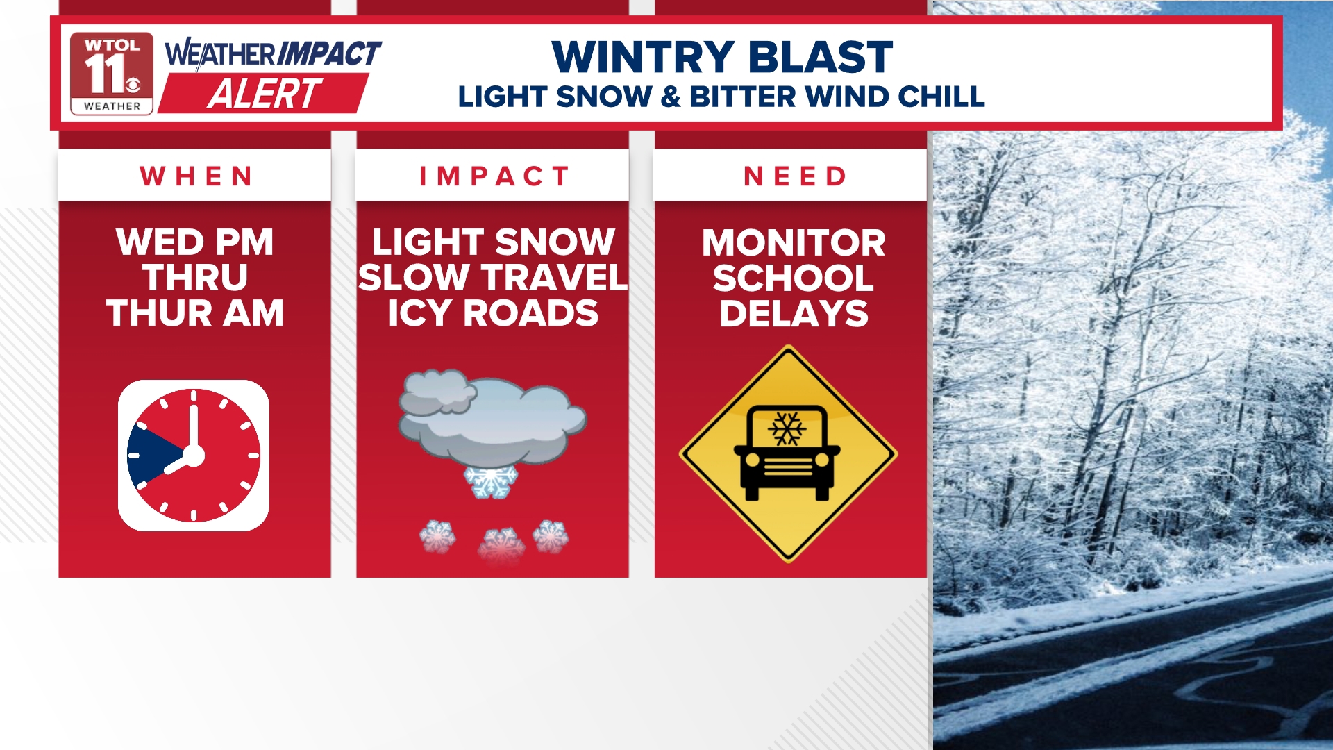 Frigid cold weather Thursday morning; delays with icy travel likely ...