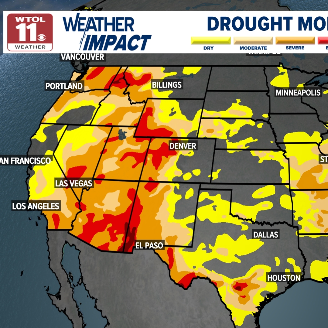 Widespread drought conditions across the U.S. | wtol.com