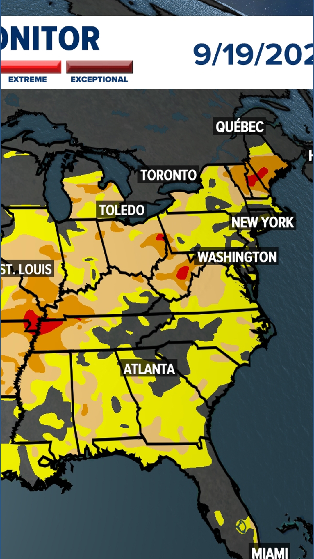Widespread drought conditions across the U.S. | wtol.com