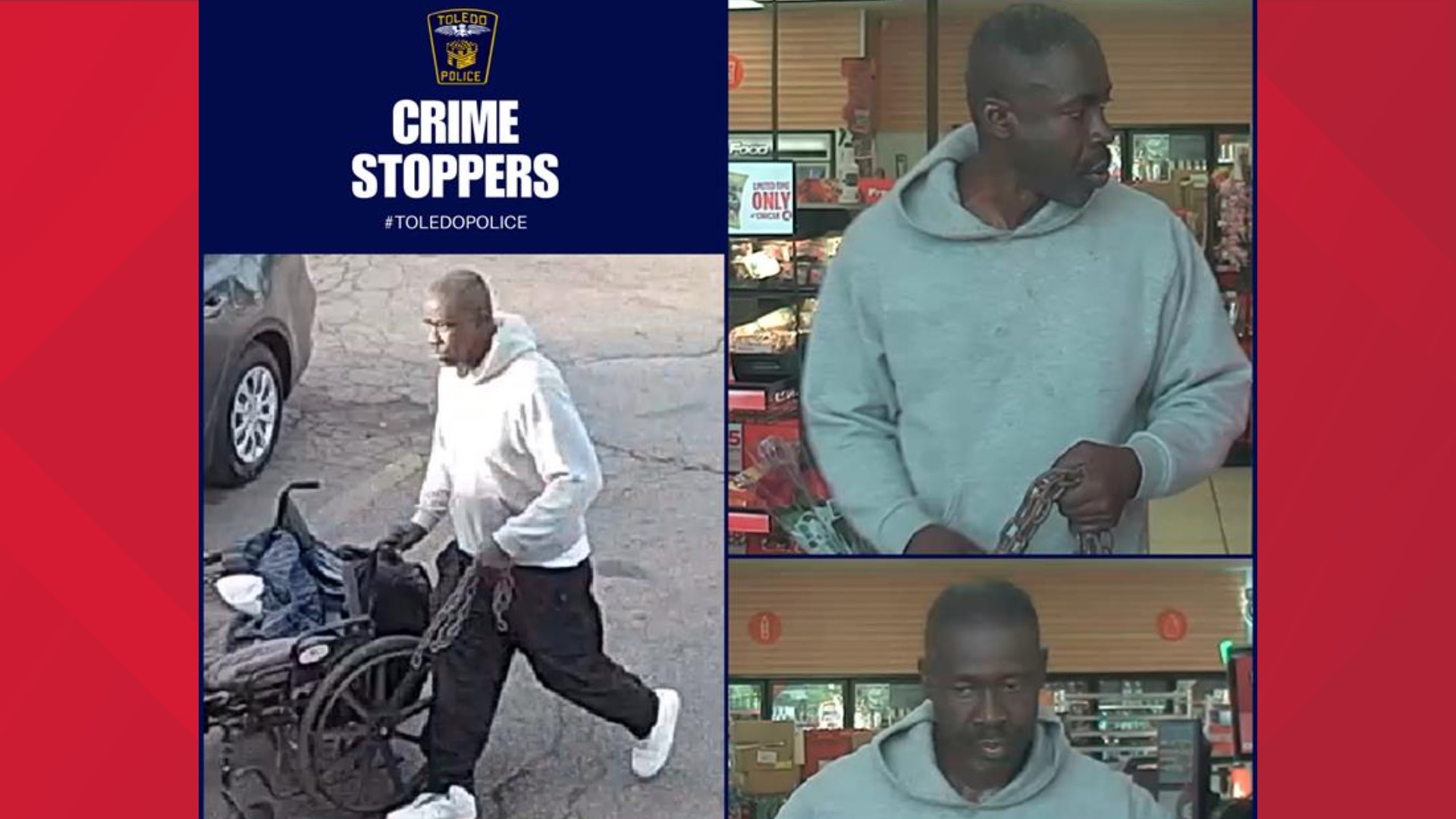 Tpd Looking For South Toledo Robbery Suspect Wtol 11 Wtol