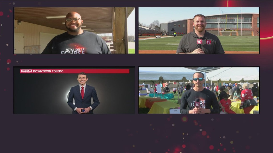 Experiencing the total solar eclipse | WTOL 11 News Team Coverage ...