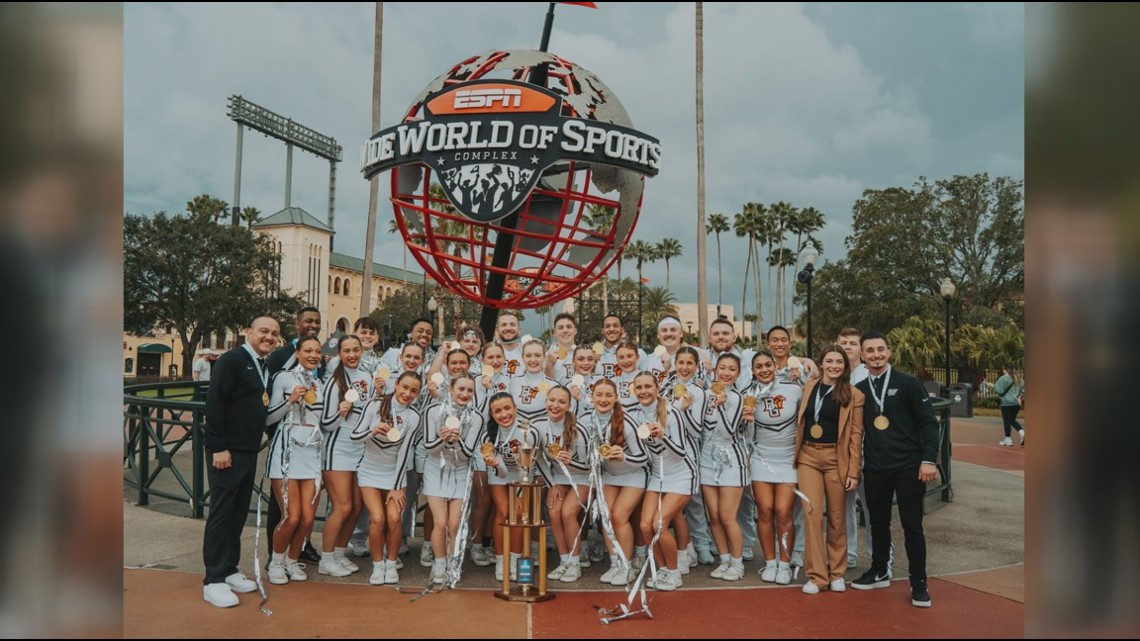 Bowling Green State University cheer team soars with national ...