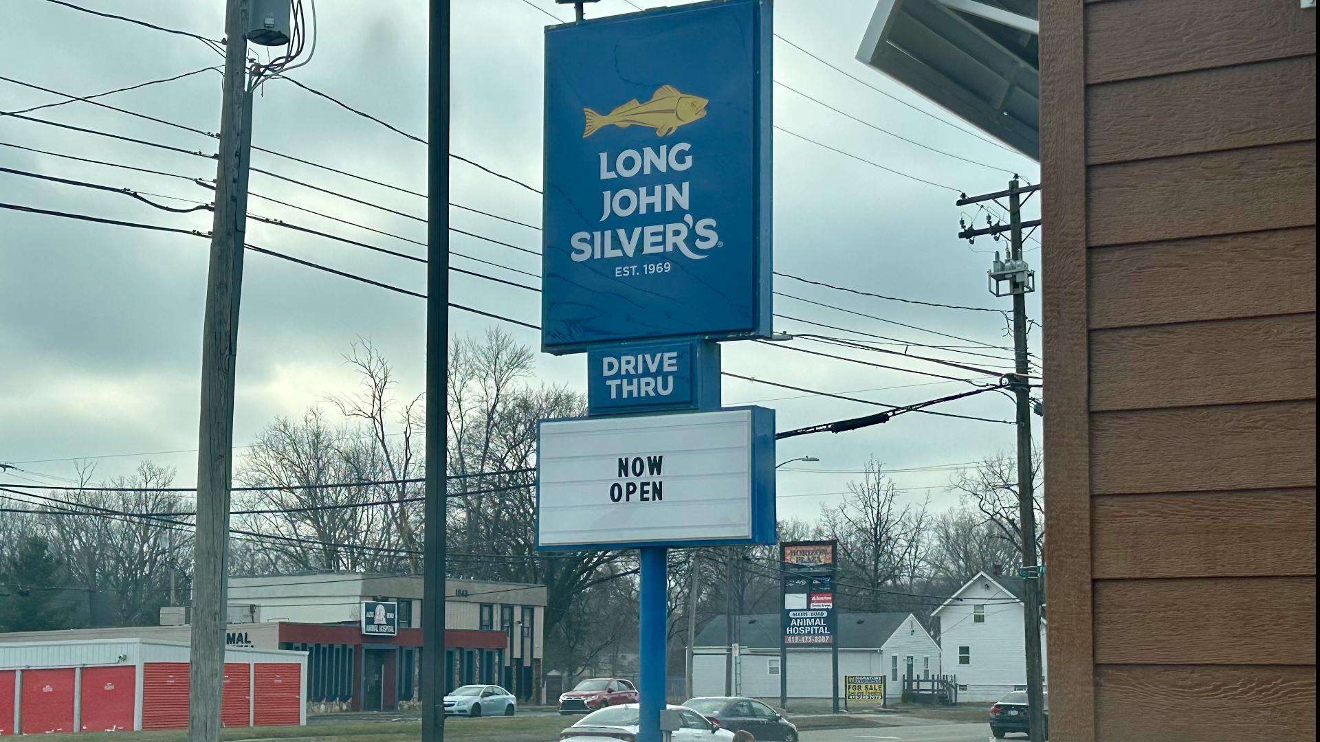 Long John Silver’s new restaurant drops anchor in Toledo | wtol.com