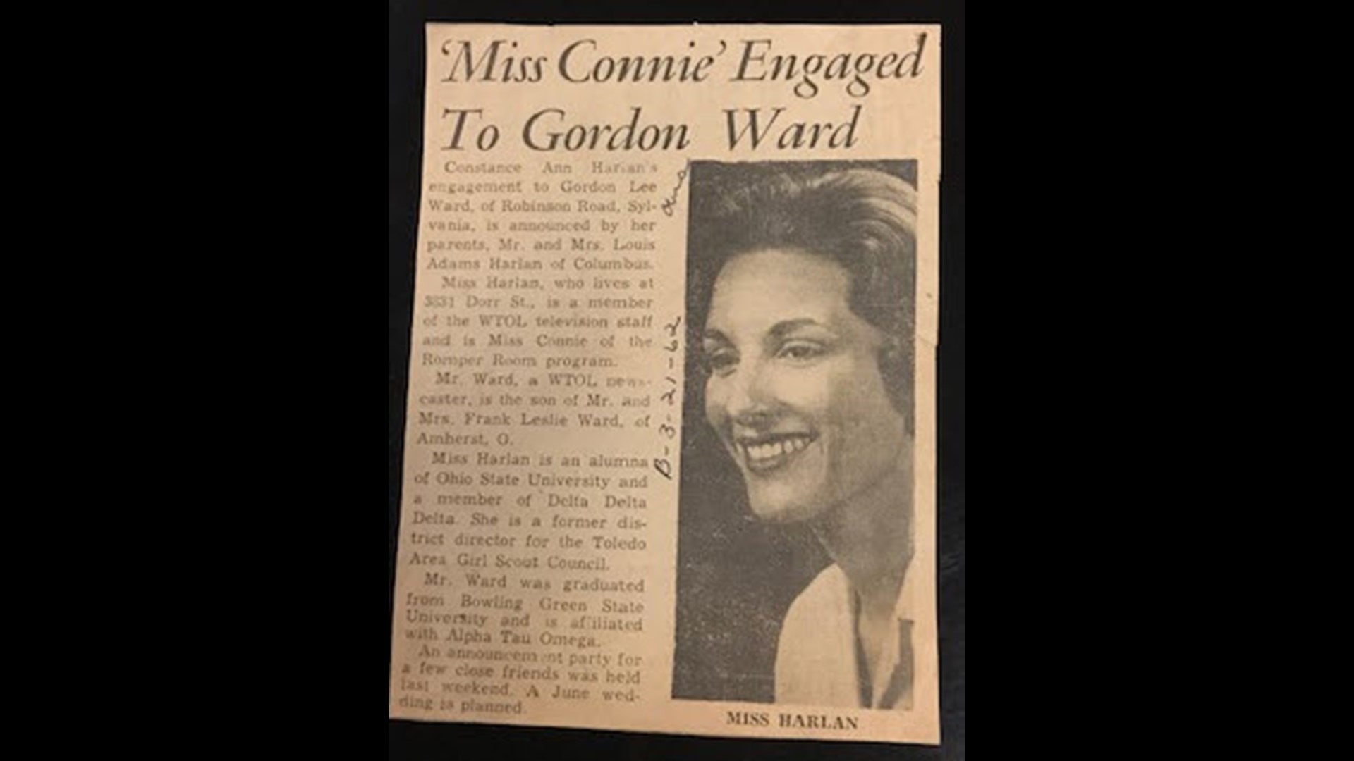 Gordon Ward passes away at age 96 | wtol.com