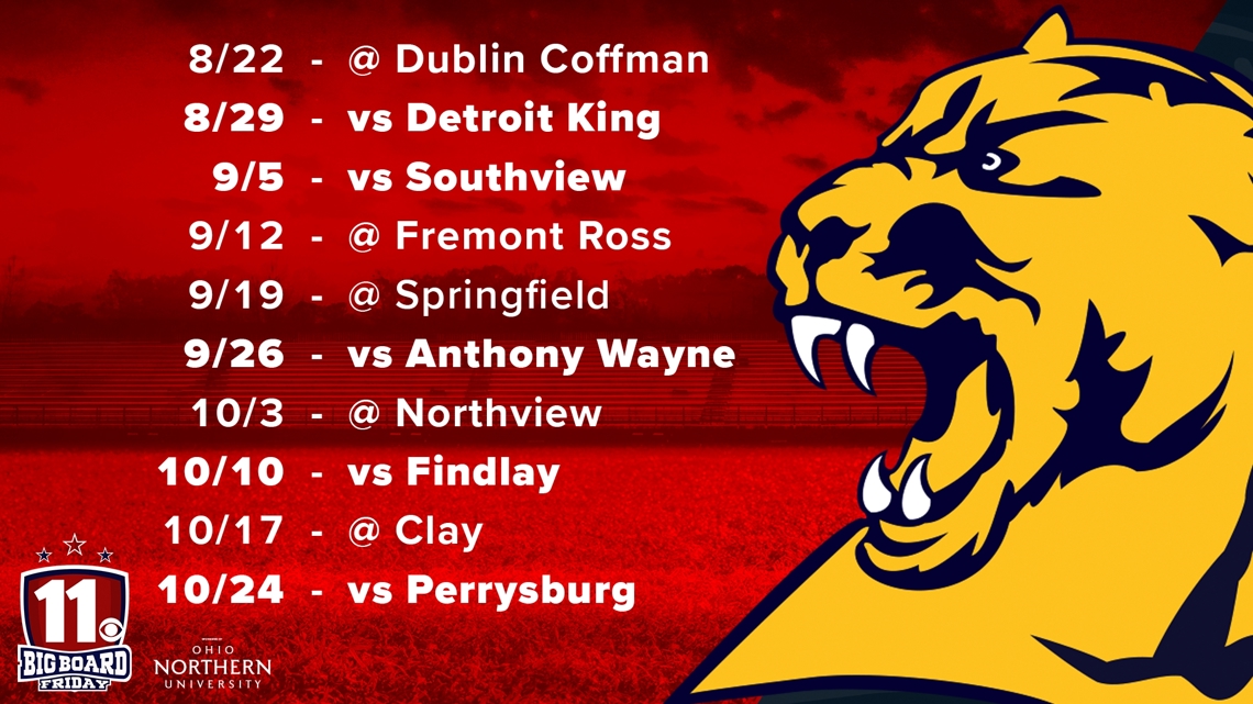 Whitmer Panthers - Big Board Friday Countdown | wtol.com