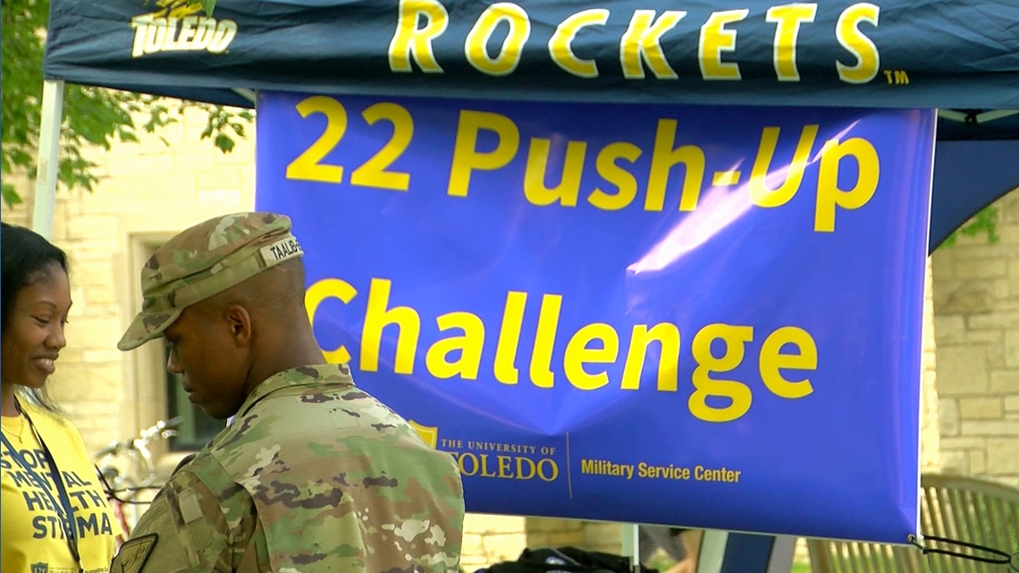 Join University of Toledo's 7th Annual 22 Push-up Challenge | wtol.com