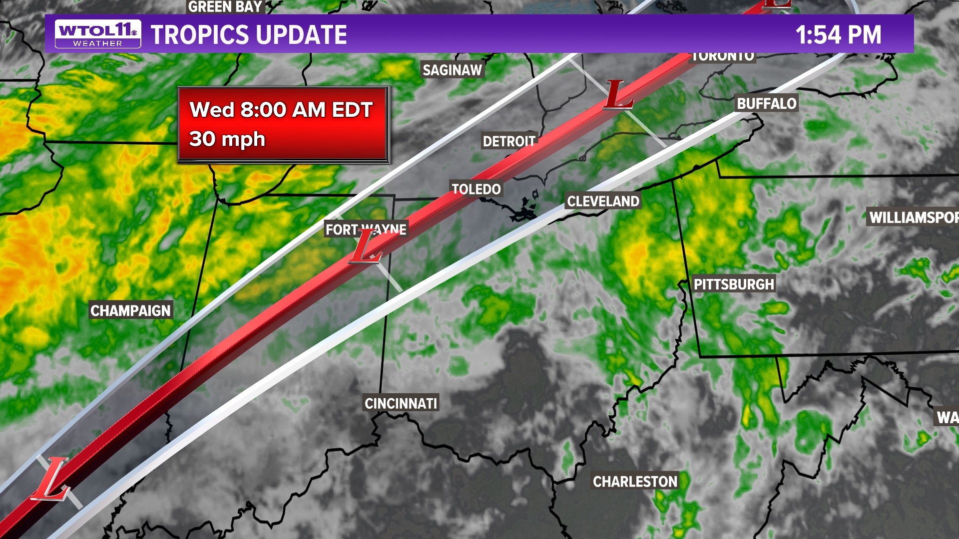 Ohio, Michigan will see effects of Hurricane Beryl later in week | wtol.com