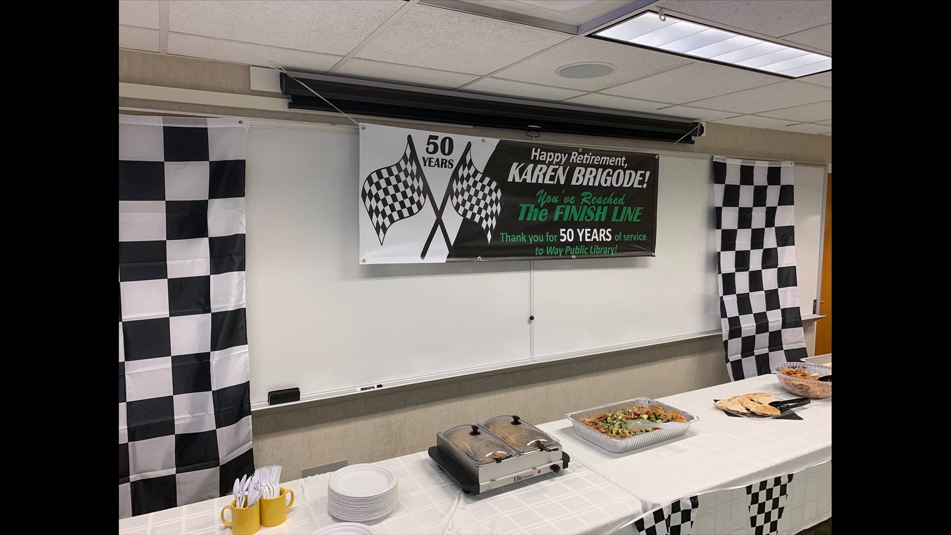 Way Public Library honors fiscal officer retiring after 50 years | wtol.com