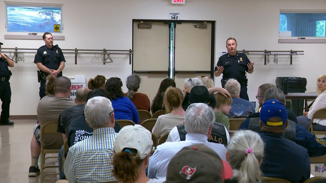 Trilby Park neighborhood holds public safety meeting | wtol.com