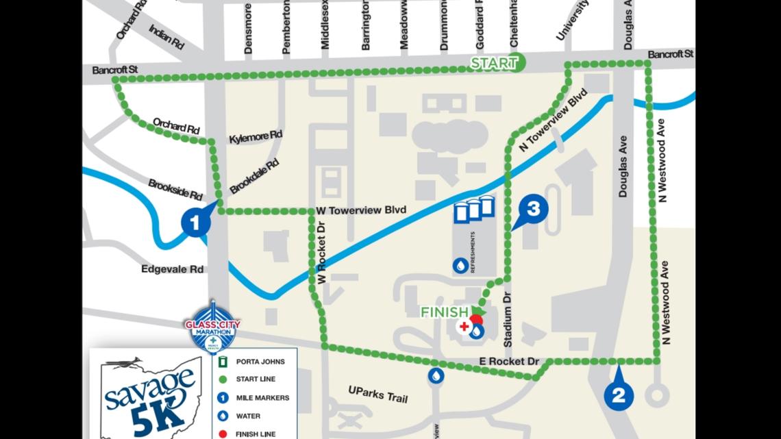 Glass City Marathon: Where to park, where to watch, road closures and ...