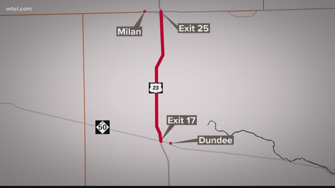 U.S. 23 closure southeast Michigan detour | wtol.com