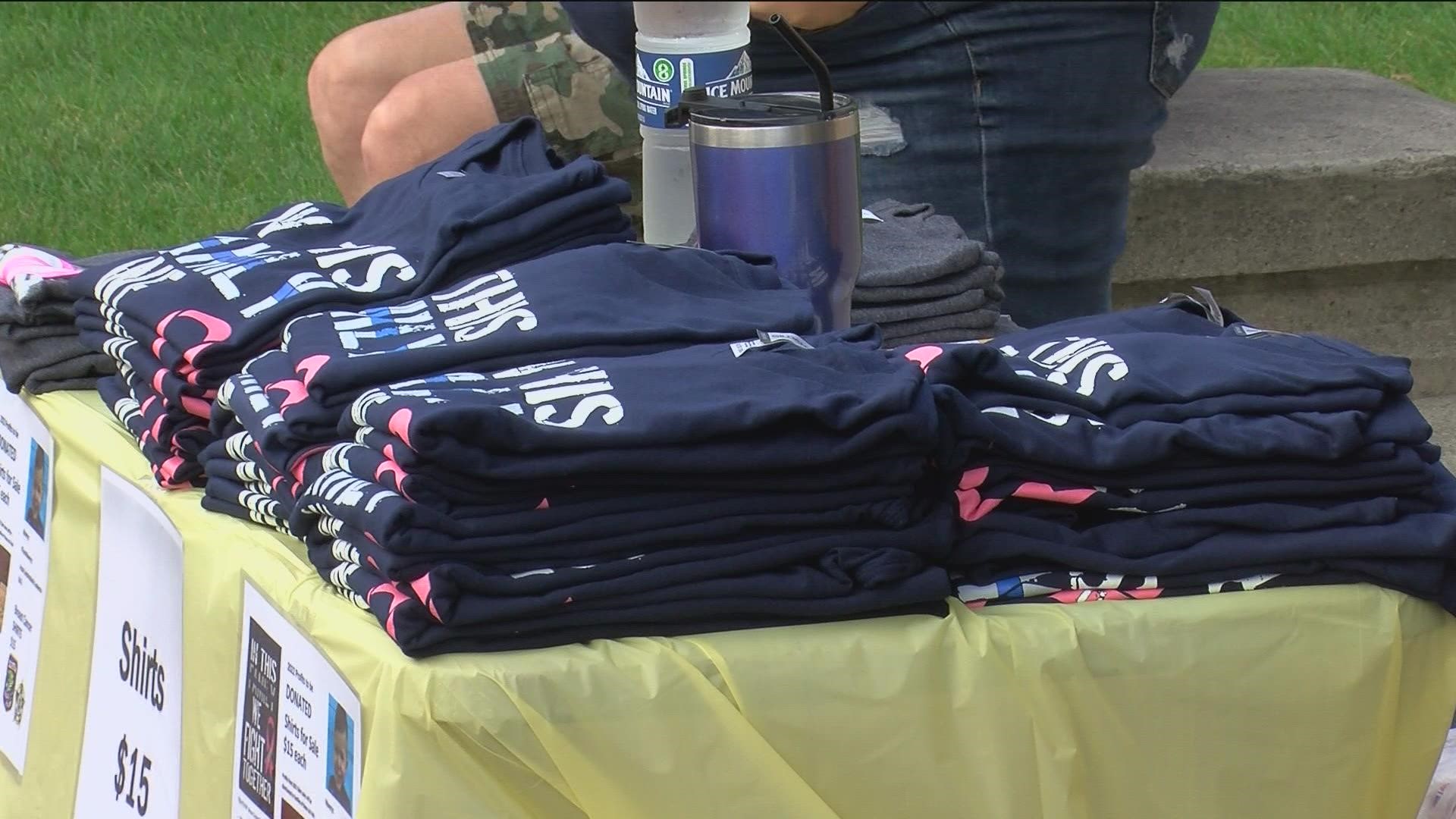 Tiffin PD shirt sale to help fight childhood cancer | wtol.com