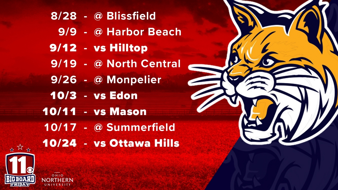 Whiteford Bobcats - Big Board Friday Countdown | wtol.com