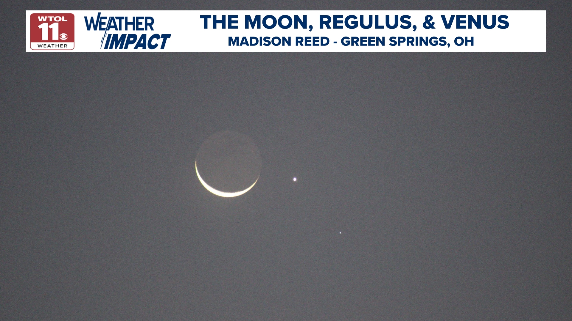 See Venus, Moon and Regulus Align Sept. 20 | wtol.com