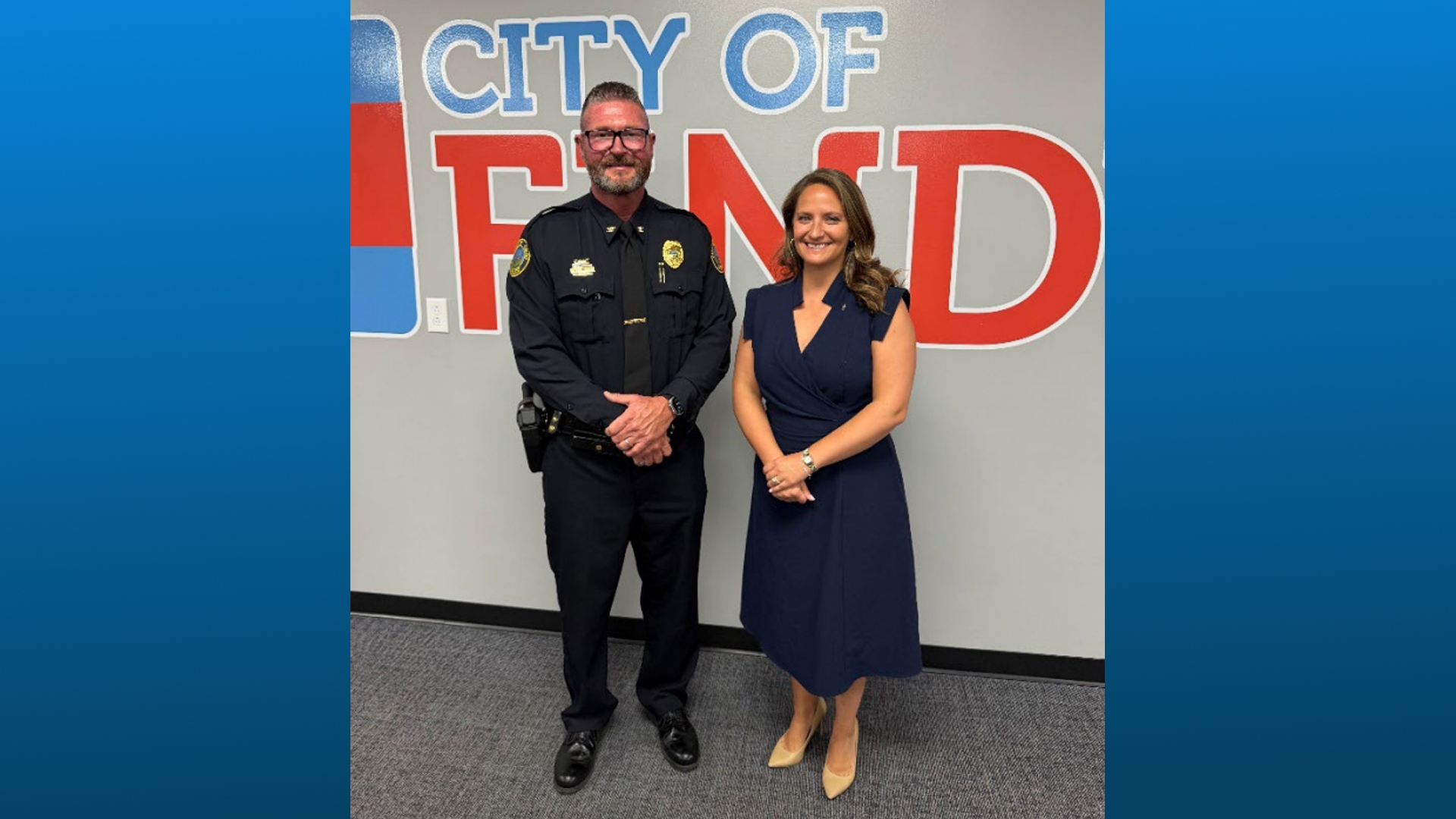 City of Findlay welcomes new police chief at swearing-in ceremony ...