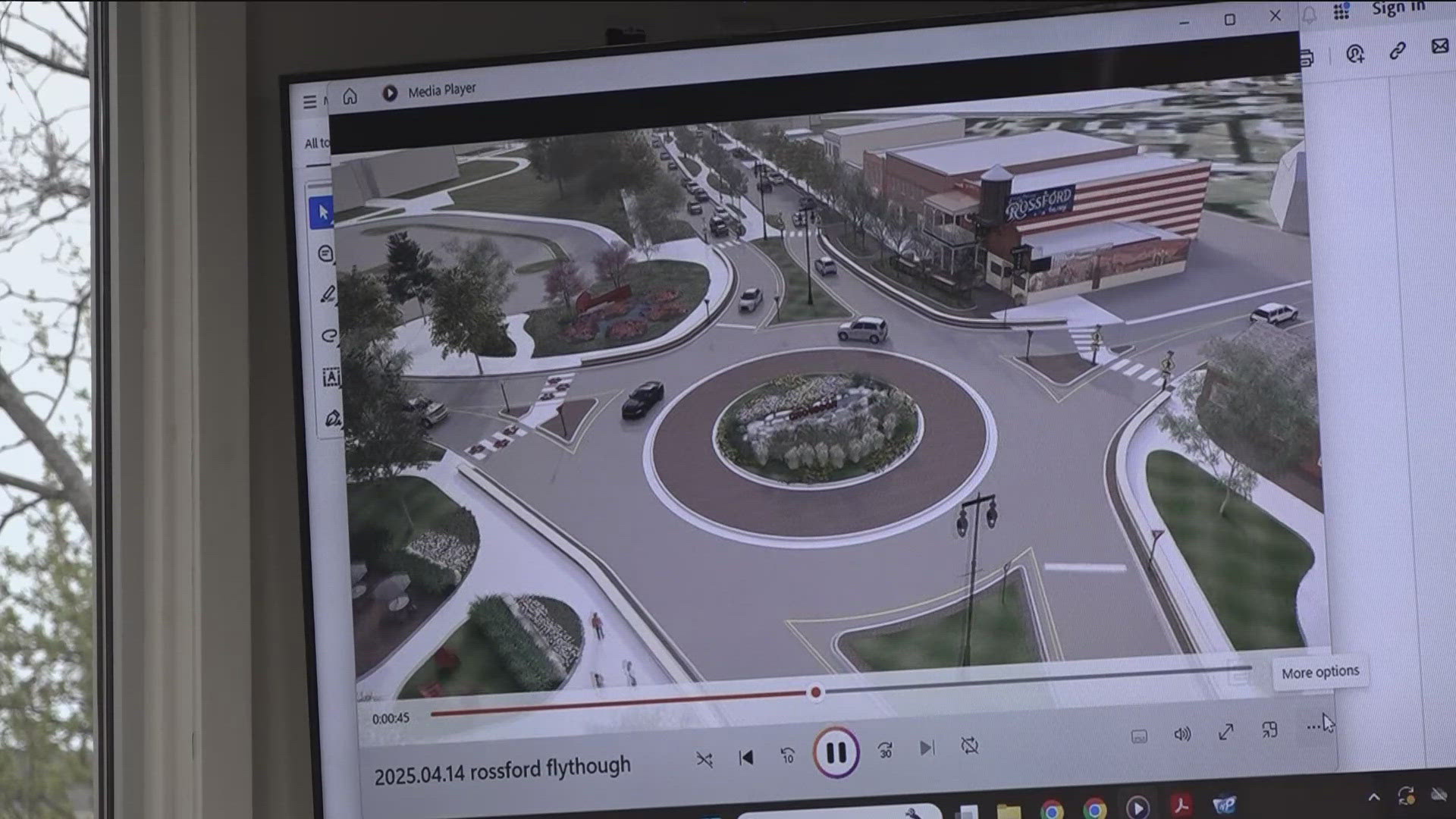 Rossford plans $2.5M roundabout, begins summer of 2026 | wtol.com