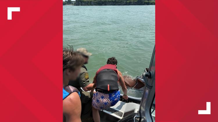 Border Patrol agents rescue teens from water in Lake Erie incident ...
