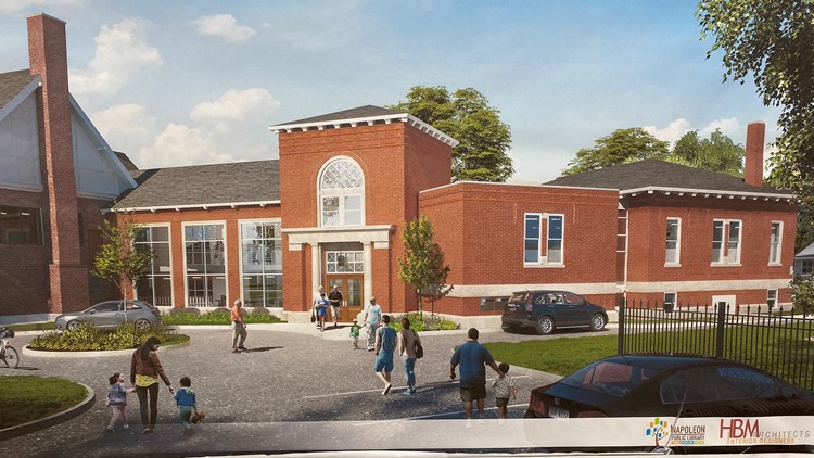 Napoleon's historic Carnegie Library building | wtol.com