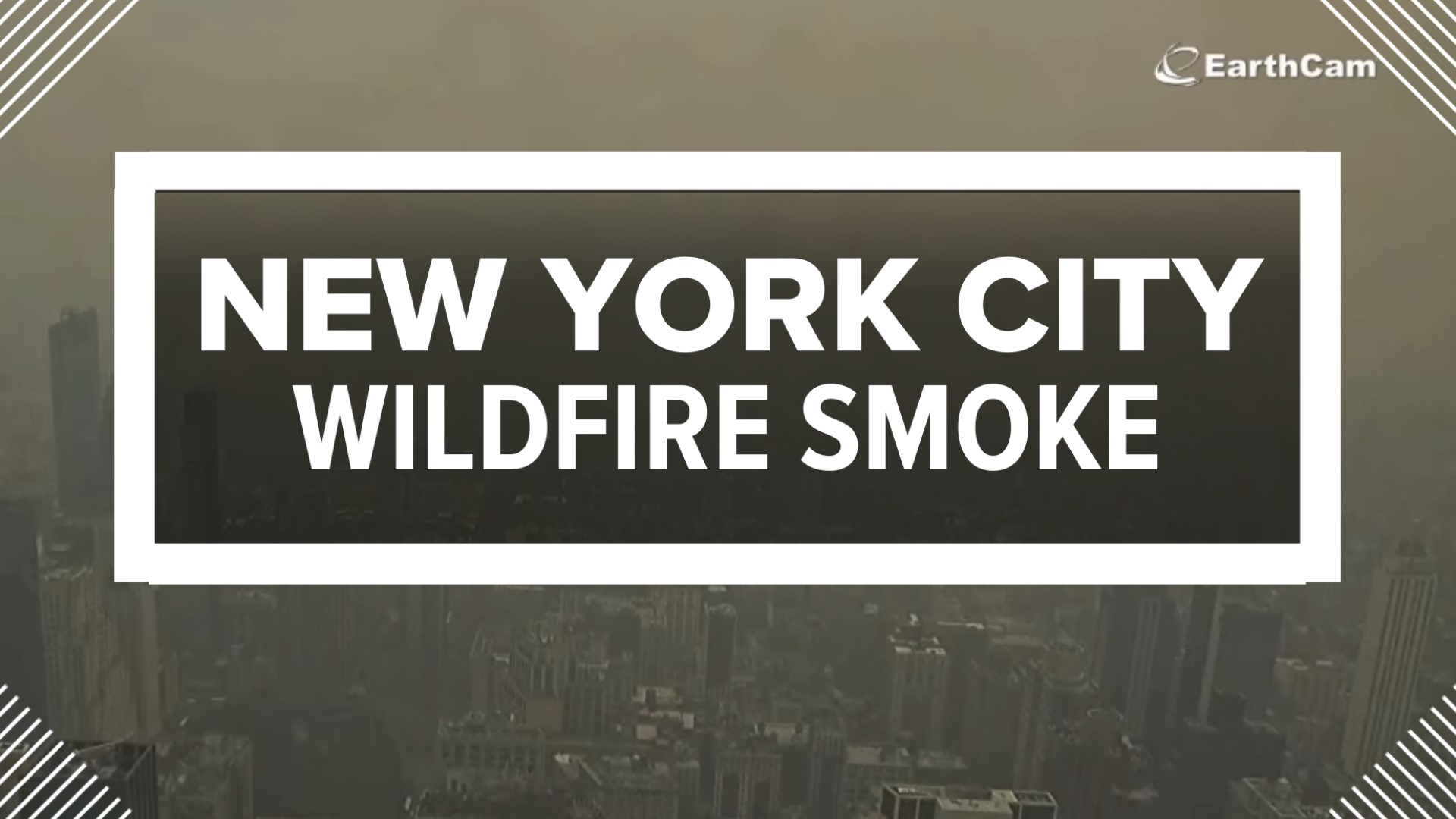 WATCH: Video shows wildfire smoke over New York City | wtol.com