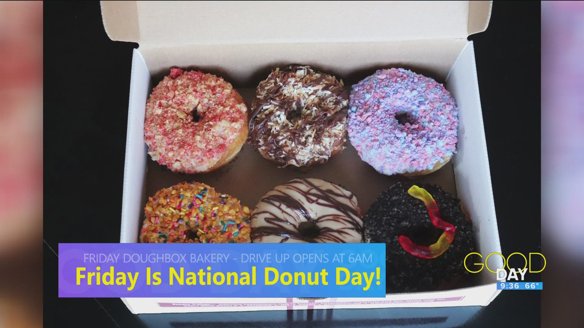 Nothing better than donuts, except for National Donut Day | Good Day on ...