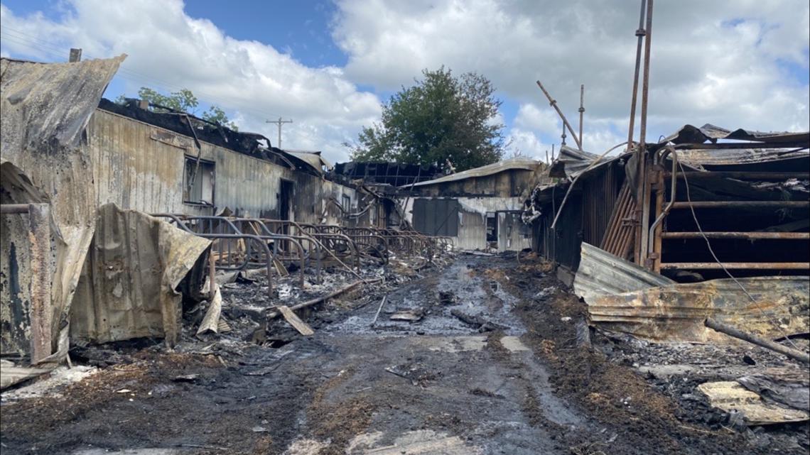 Lenawee County barn, owned by family of Dee Warner, burns down | wtol.com