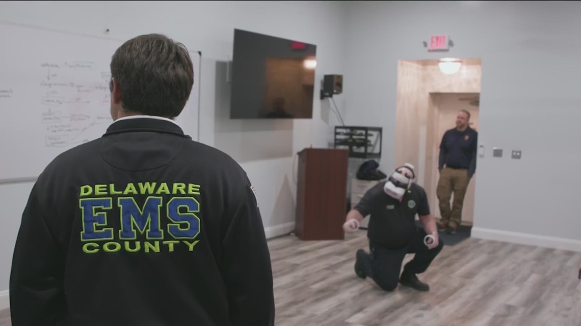 First responders train for mass casualty incidents with virtual reality ...