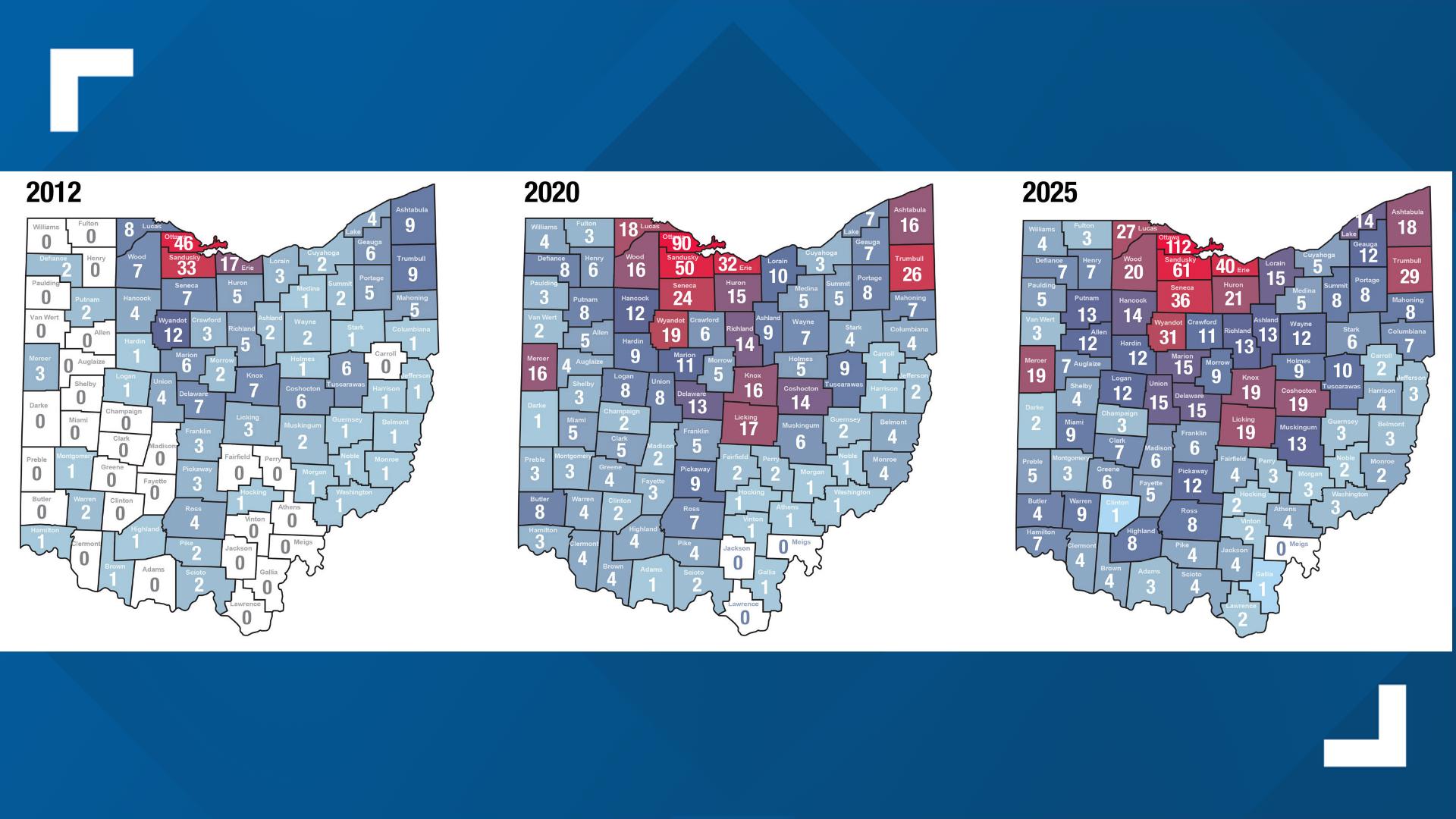 Ohio Division of Wildlife reports 964 confirmed active bald eagle nests ...