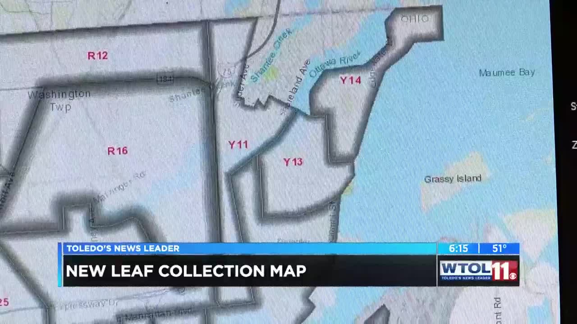 Toledo offers interactive online map for leaf collection | wtol.com