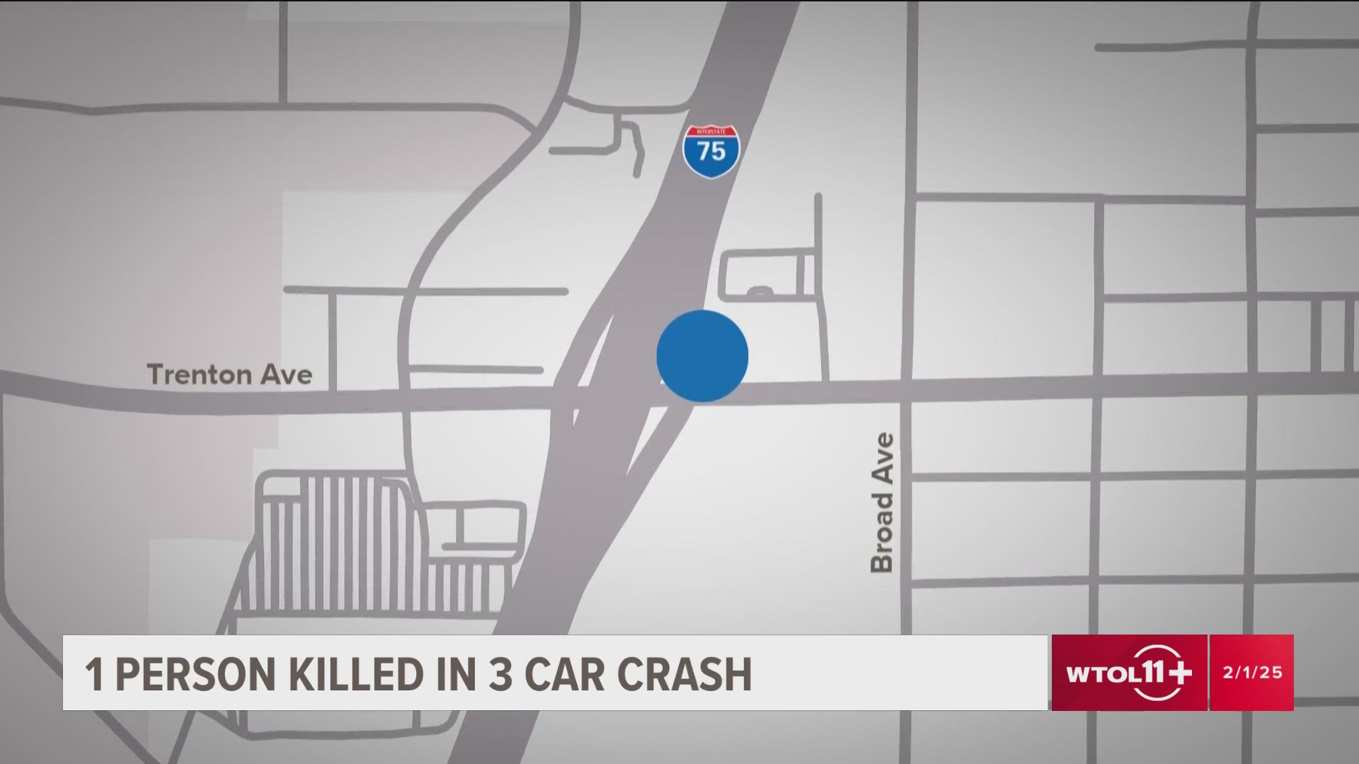 1 dead, 1 seriously injured in 3-vehicle Findlay crash | wtol.com