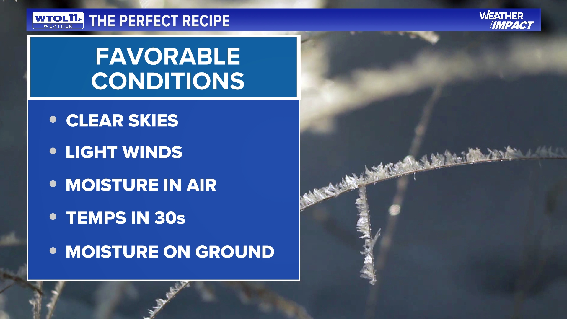 What causes frost? | wtol.com
