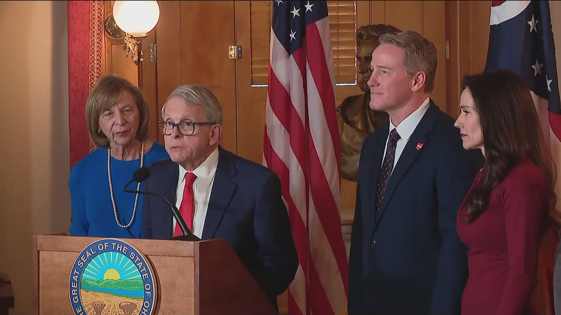 Former Ohio Lt. Gov. Jon Husted sworn into U.S. Senate | wtol.com