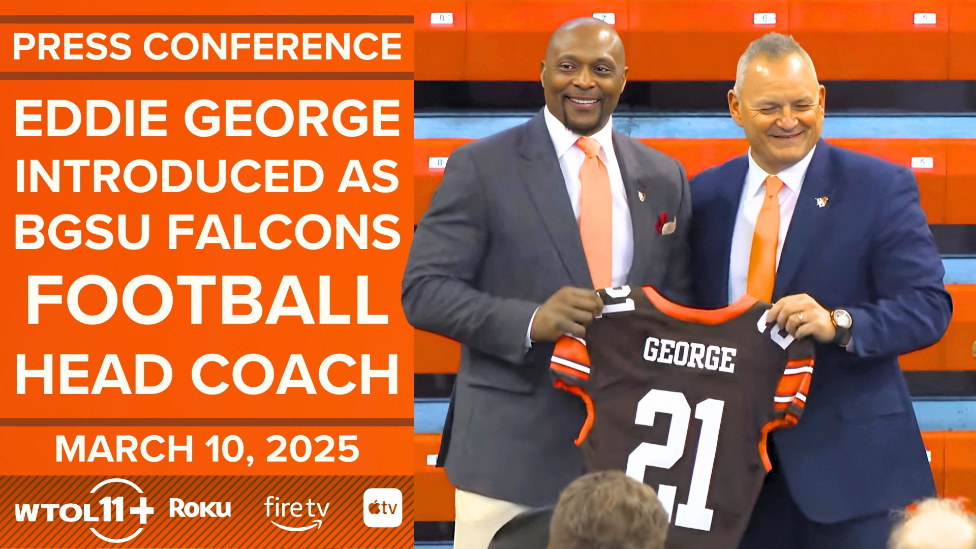 Legendary Buckeye, NFL star Eddie George takes over as Bowling Green ...