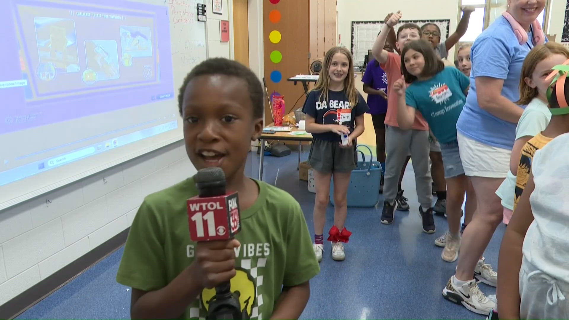 Toledo students embrace STEM activities during 'Camp Invention' | wtol.com
