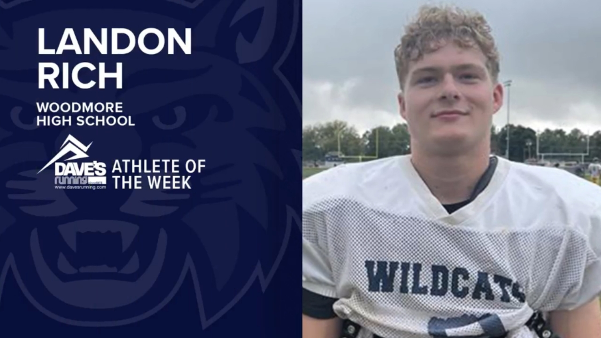 Athlete of the Week | Landon Rich of Woodmore High School | wtol.com