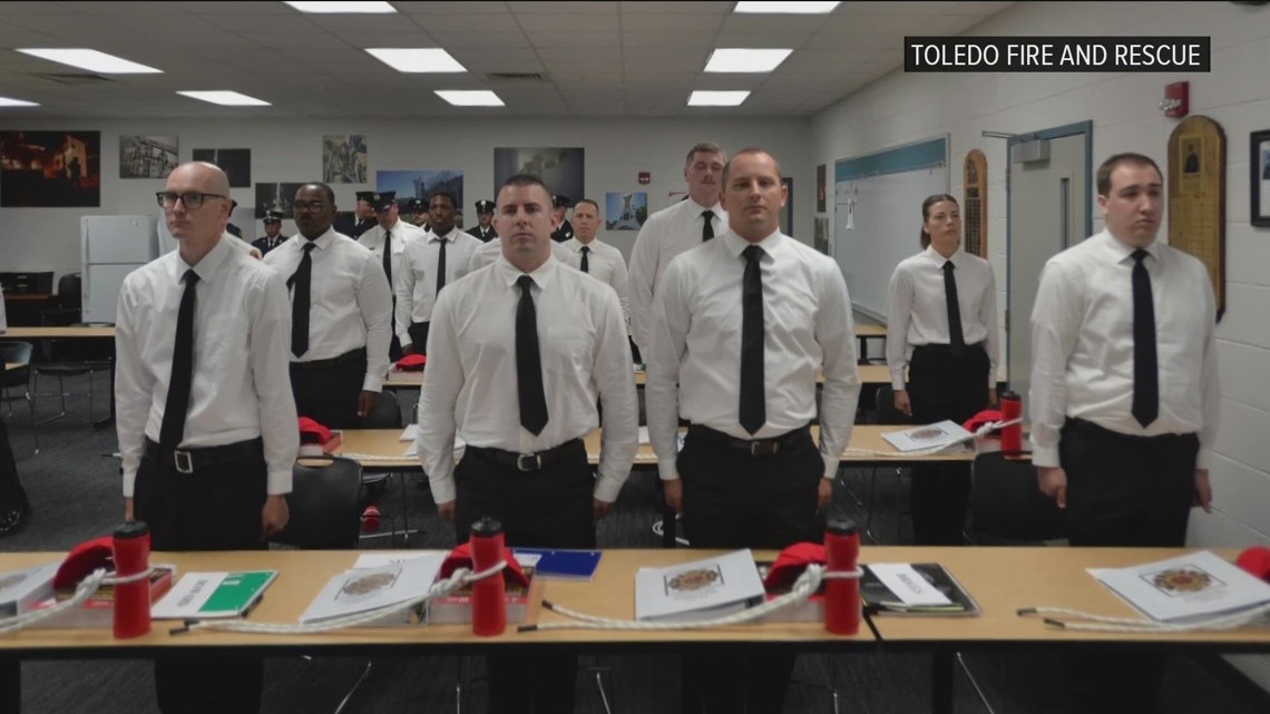 New class of Toledo firefighters start first day of training | wtol.com