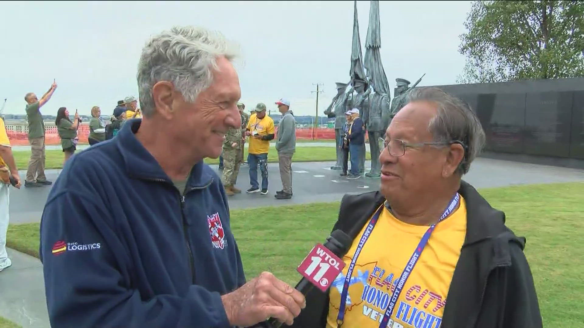 Veterans visit Air Force Memorial in Washington | Flag City Honor ...