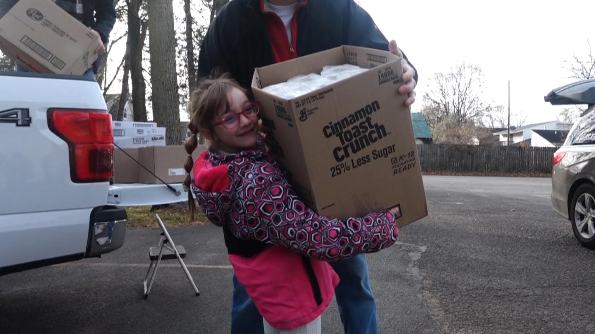 Sylvan Elementary students get a lesson in generosity after collecting ...