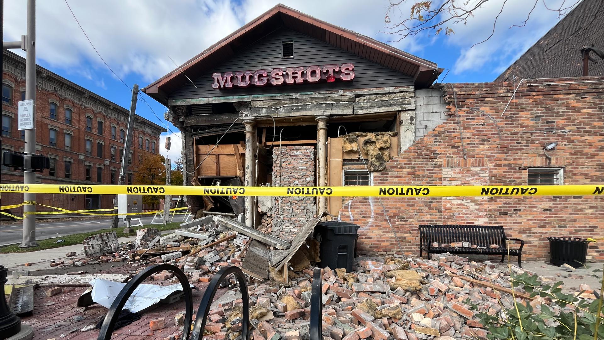Former north Toledo bar torn down after car crashes into building ...