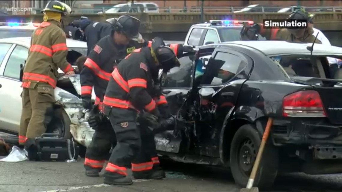 Mock crash closest thing to reality for students | wtol.com