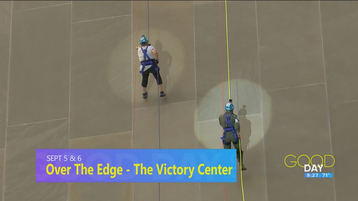 Over the Edge: Rappelling down a skyscraper for a good cause | wtol.com