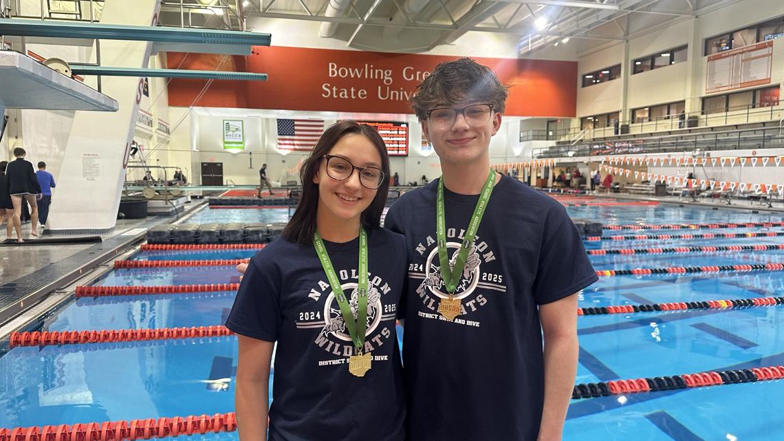 Athletes of the Week: Ella Borstelman and Xavier Fortier of Napoleon ...