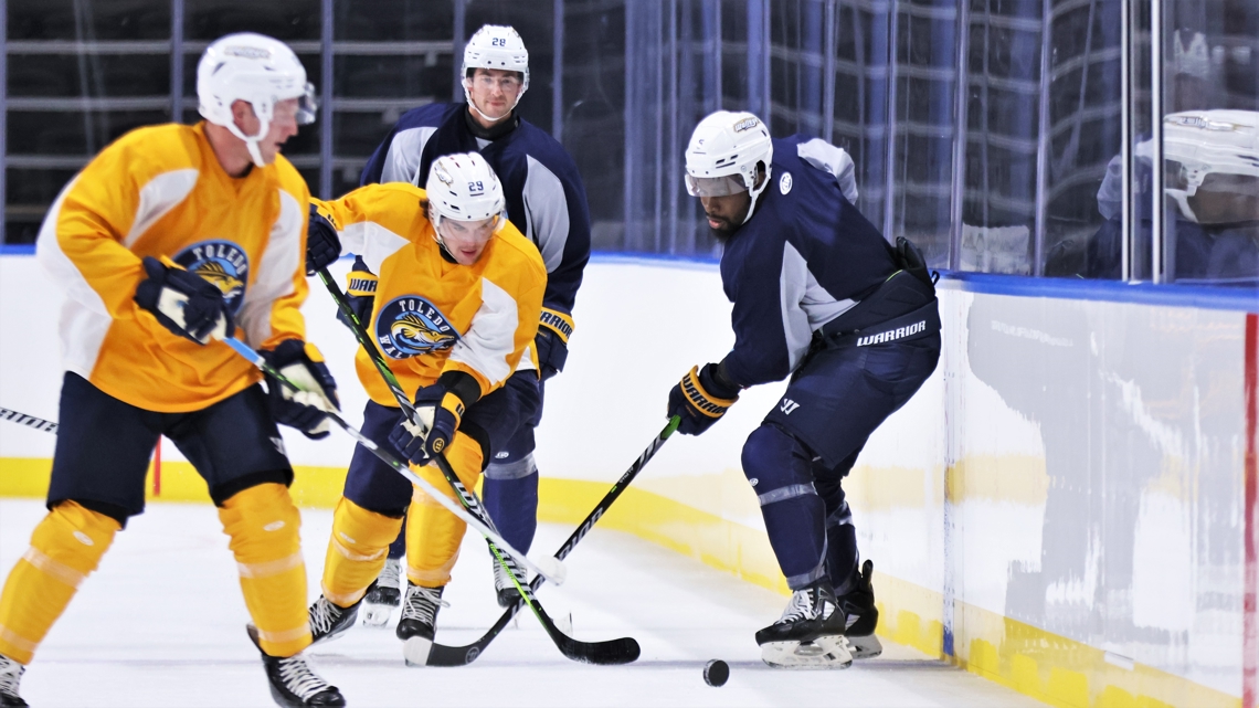 Check out Red Wings goaltender Gage Alexander's eye-catching mask ...